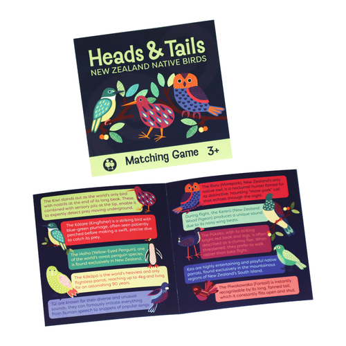 Heads & Tails NZ Matching Game Set